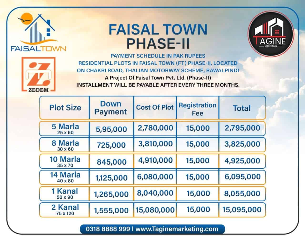 Faisal Town Phase 2 | Location | Tagine Marketing